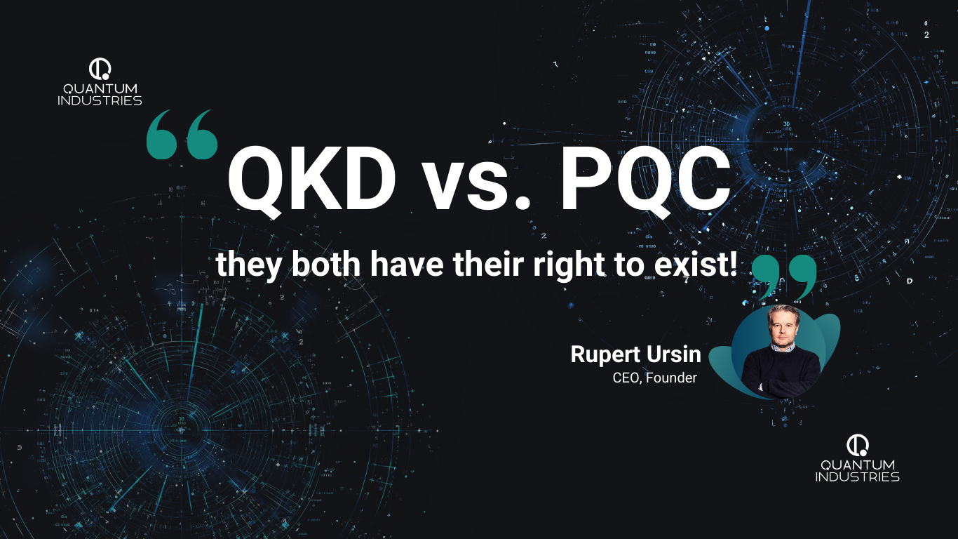 Quantum Key Distribution (QKD) vs. Post-Quantum Cryptography (PQC) | Quantum Industries